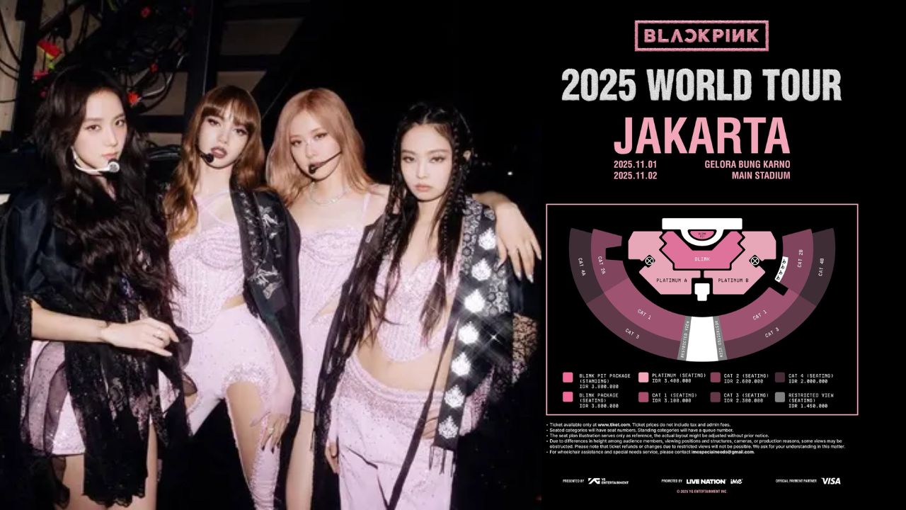 BLACKPINK JAKARTA CONCERT: 1–2 NOVEMBER 2025 DI GBK! - Garap Media