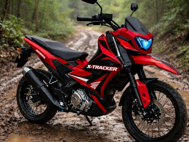 Honda X-Tracker 2026 Resmi Meluncur di Indonesia, Bebek Trail Irit 60 ...
